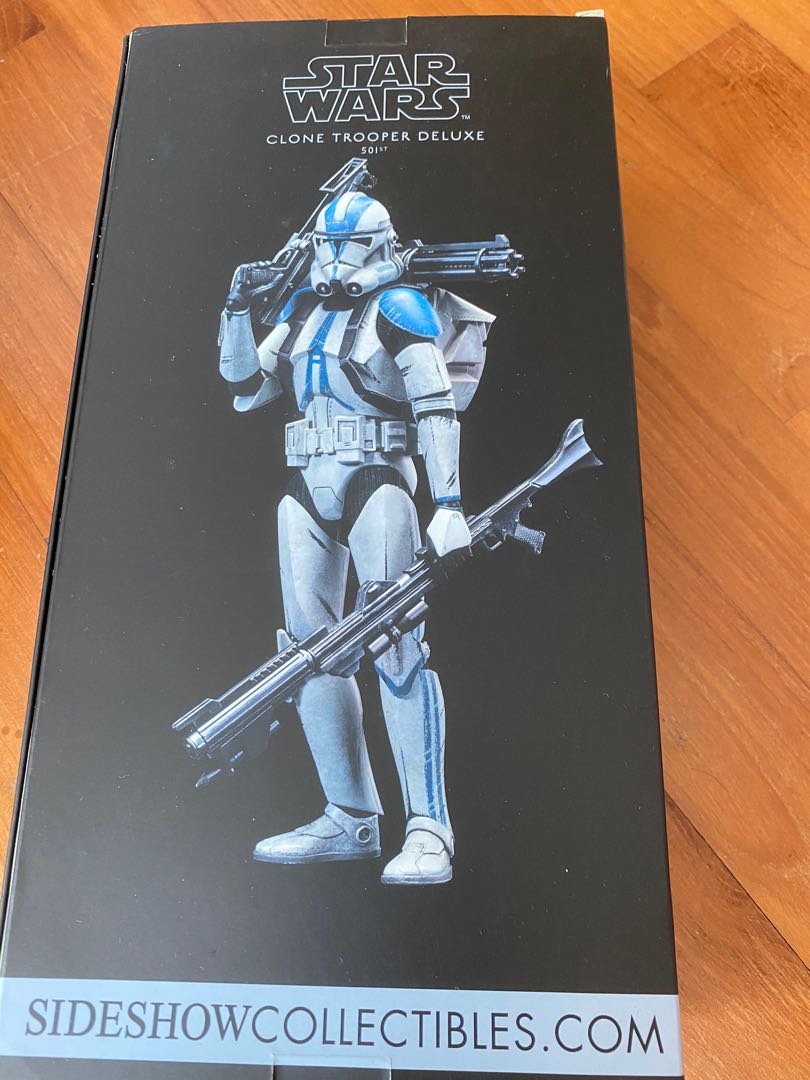 Sideshow clone trooper 501 deluxe, Hobbies & Toys, Toys & Games on ...