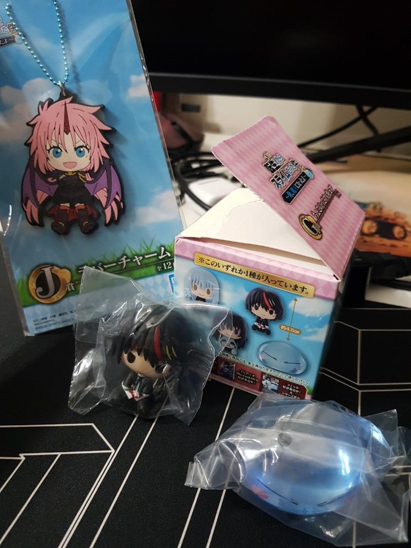 Slime-I became a king kuji Diablo mini figure and Milim rubber charm ...