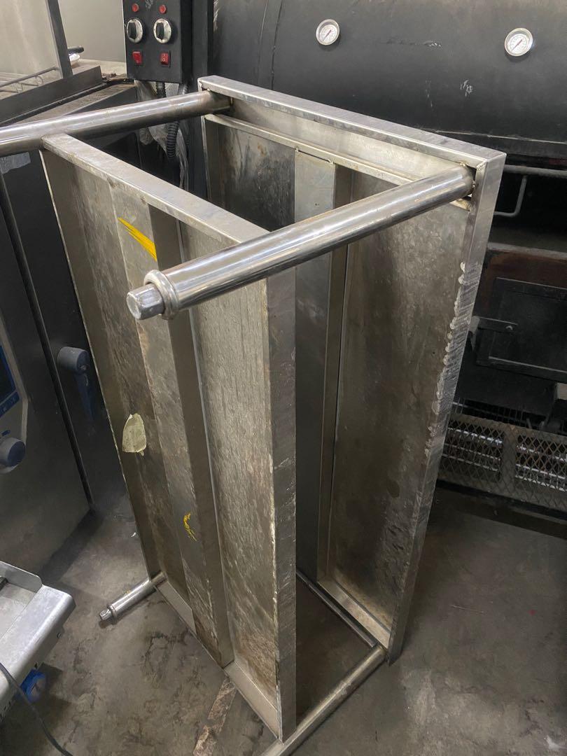 Stainless Steel Low Table 1200 x 600 x 490, Furniture & Home Living ...