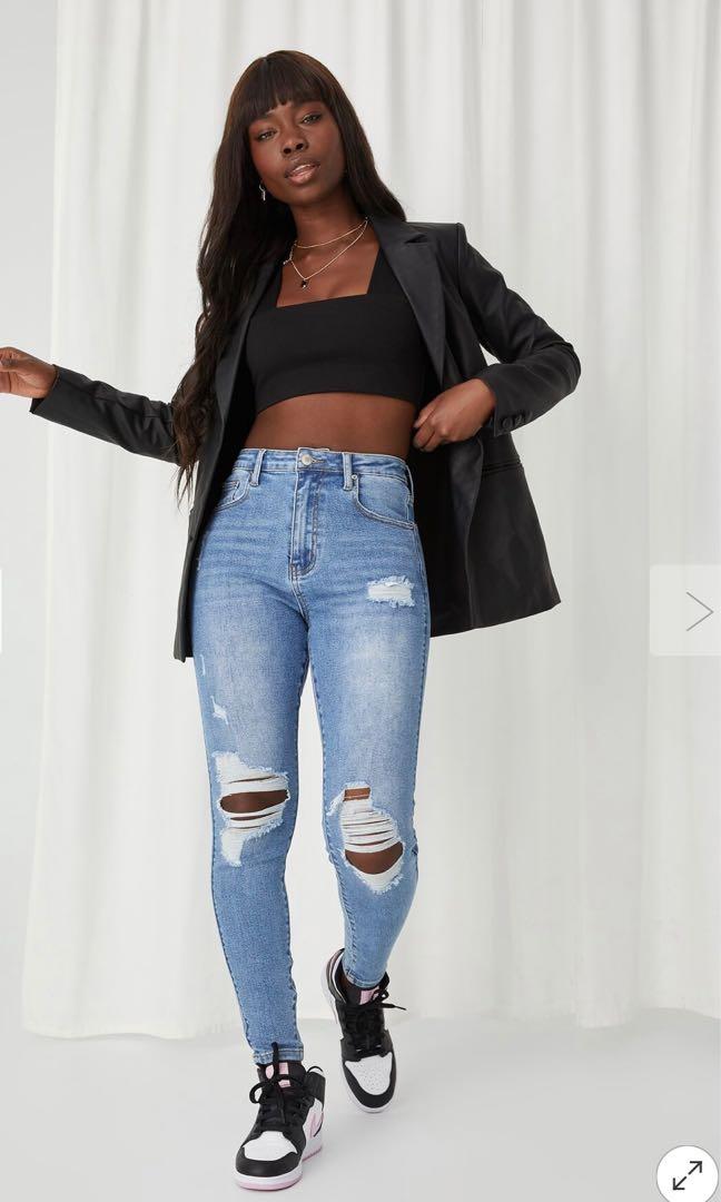 Supre high waisted authorized skinny
