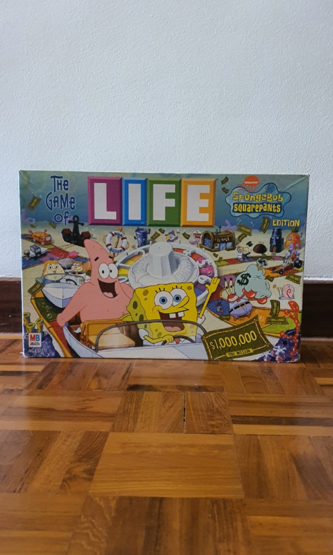 The Game of Life SpongeBob Squarepants Edition, Hobbies & Toys, Toys ...