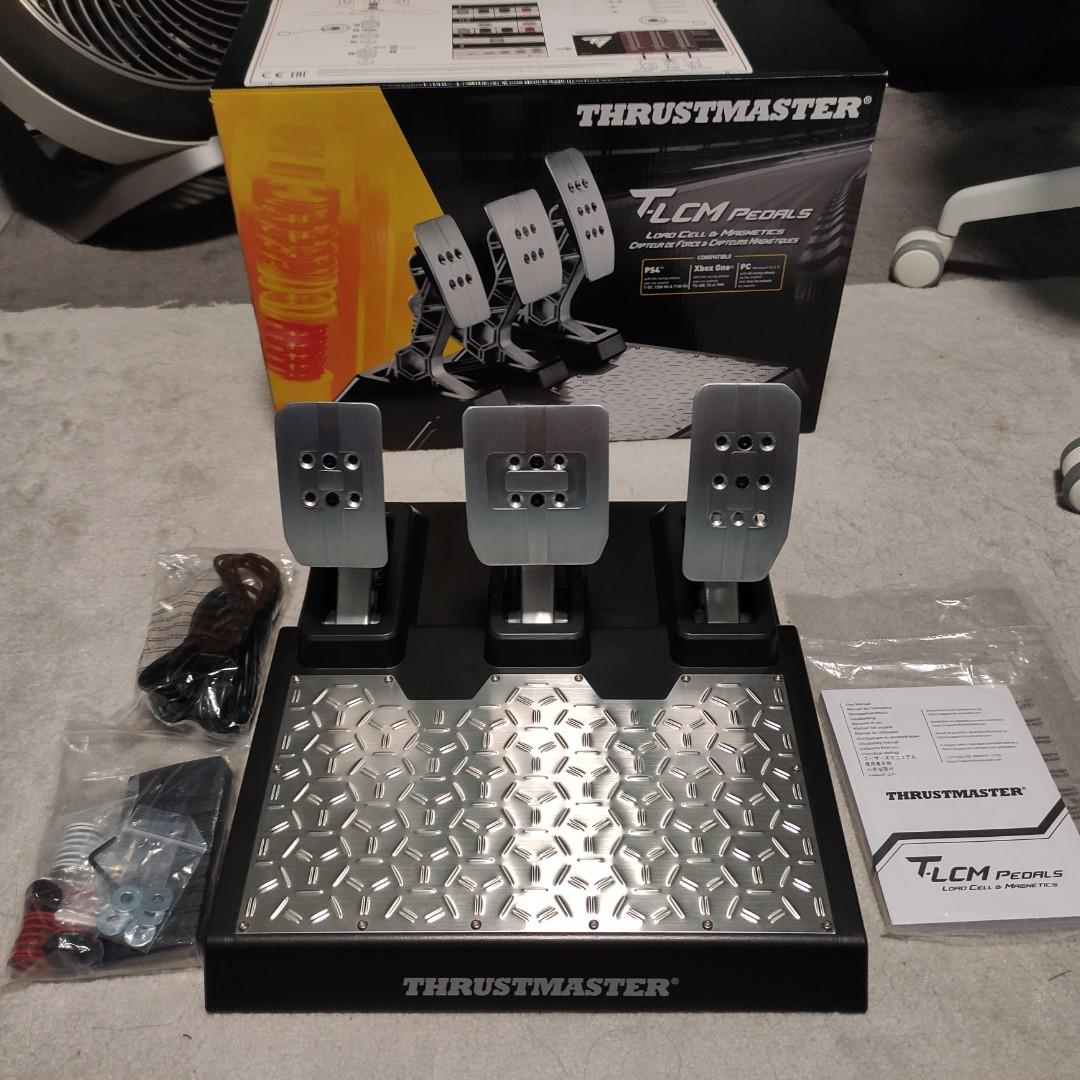 Thrustmaster T-LCM Pro Load Cell Pedals, Video Gaming, Video Game ...