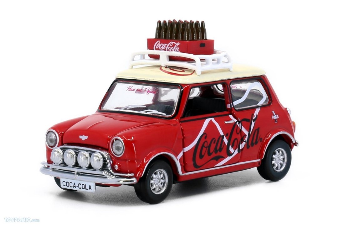 SALE! TINY CITY 1:64 DIE-CAST MODEL CAR - MINI COOPER MK 1 COCA-COLA ...