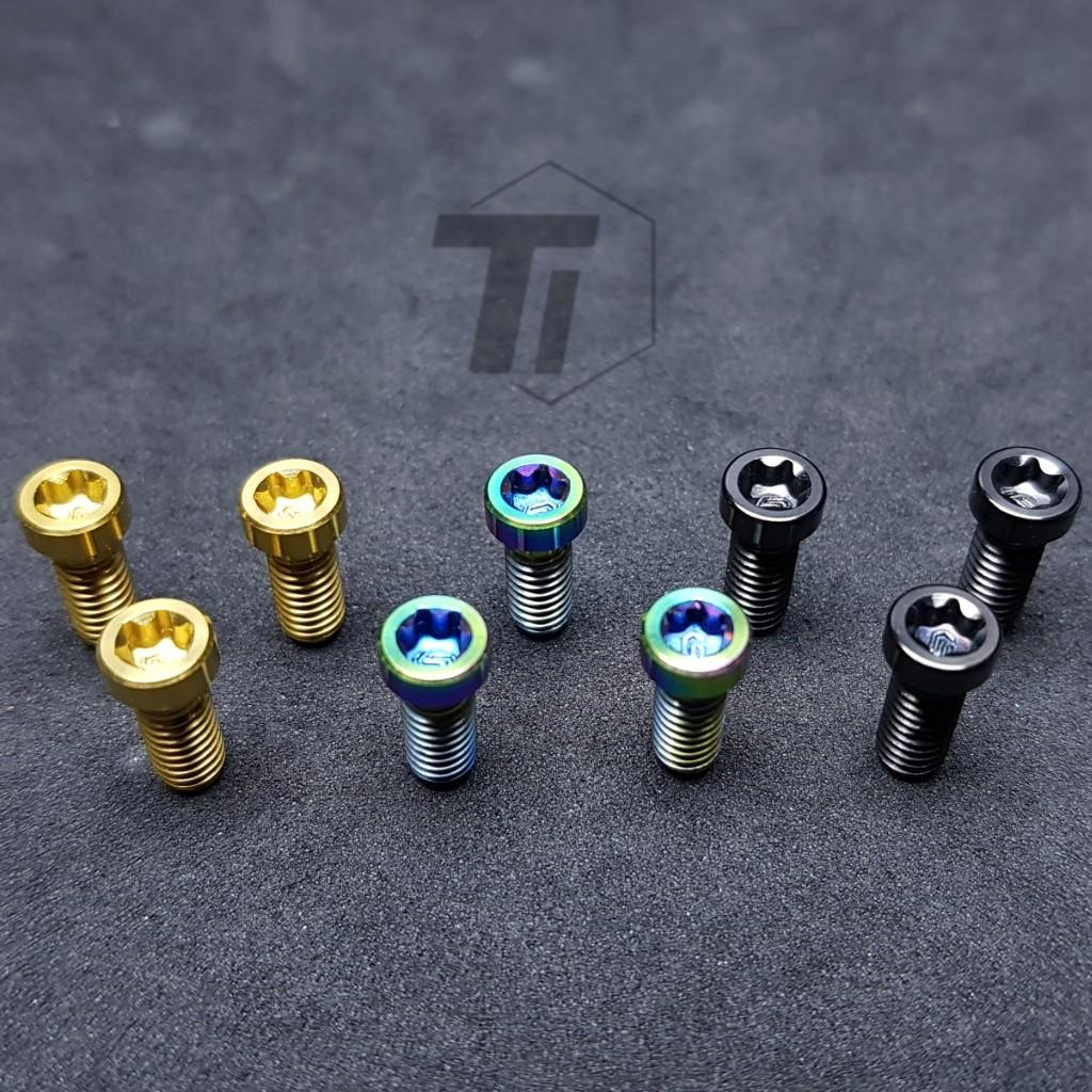 Titanium Bolt for SRAM Direct Mount Road Chainring |12 speed DUB Red ...