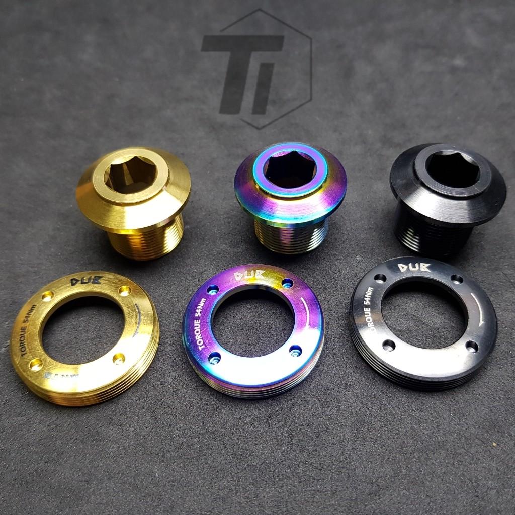 Titanium DUB Crank Arm Cover SRAM |12 speed Red eTap AXS Force Rival ...