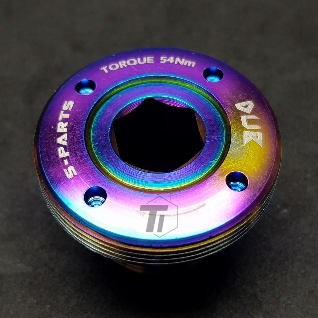 Titanium DUB Crank Arm Cover SRAM |12 speed Red eTap AXS Force Rival ...