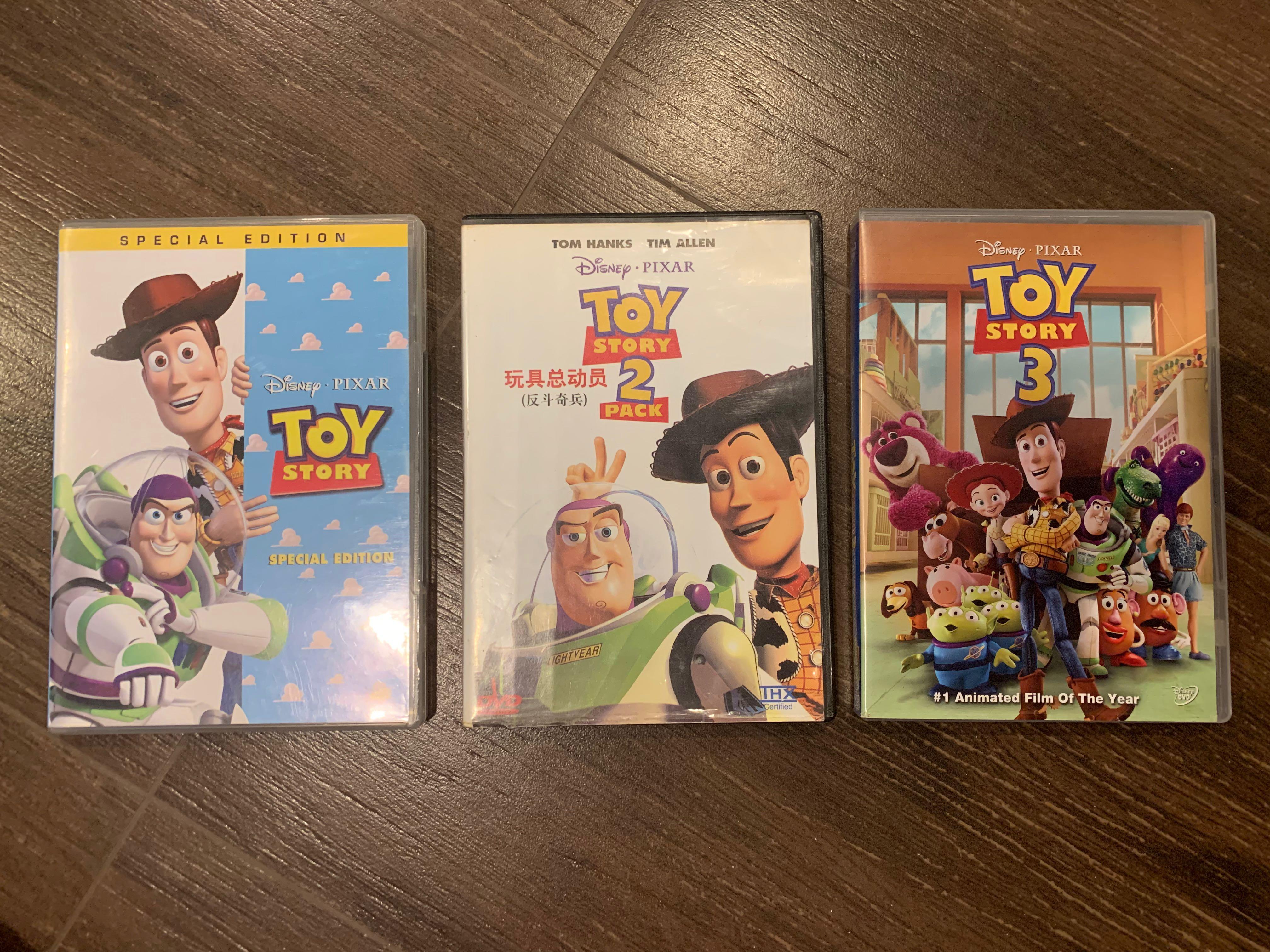 Toy Story Series DVD, TV & Home Appliances, TV & Entertainment, Blu-Ray ...