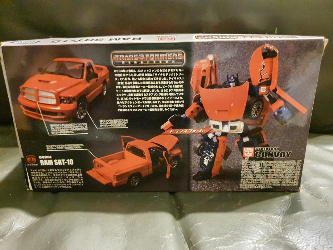 Transformers Binaltech BT22 convoy Optimus Prime Dodge Ram Srt-10 ...
