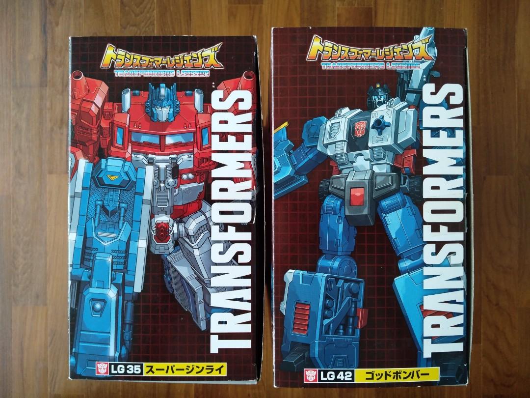 Transformers Legends LG35 Super Ginrai and LG42 Godbomber 2pc Set ...