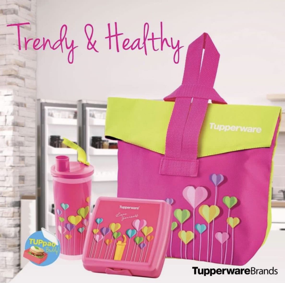 Tupperware Lunch Set, Furniture & Home Living, Kitchenware & Tableware ...