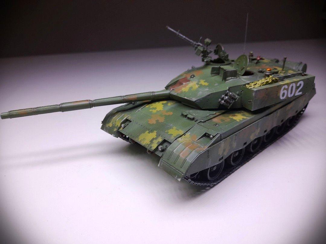 Type 96A MBT tank model with pixel camo/ 1:35 scale/96A式主战坦克, Hobbies & Toys, Toys & Games on ...
