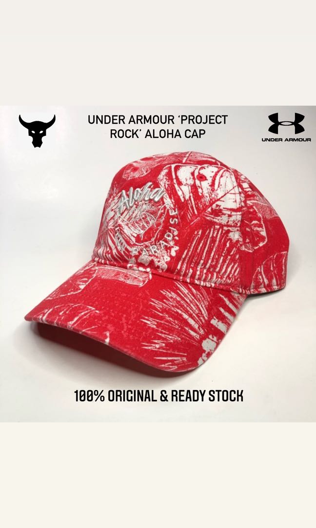 Under Armour Project Rock Cap, Men's Fashion, Watches & Accessories ...