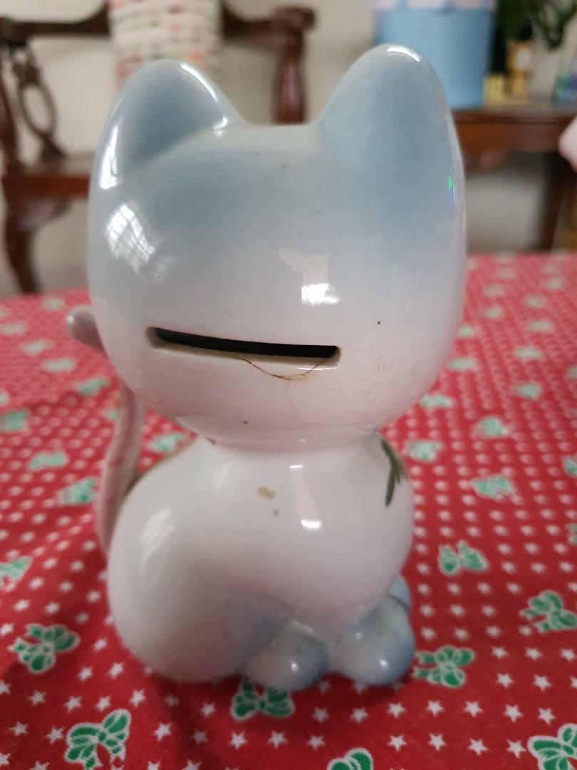 Vintage Cat Coin Bank, Hobbies & Toys, Collectibles & Memorabilia ...