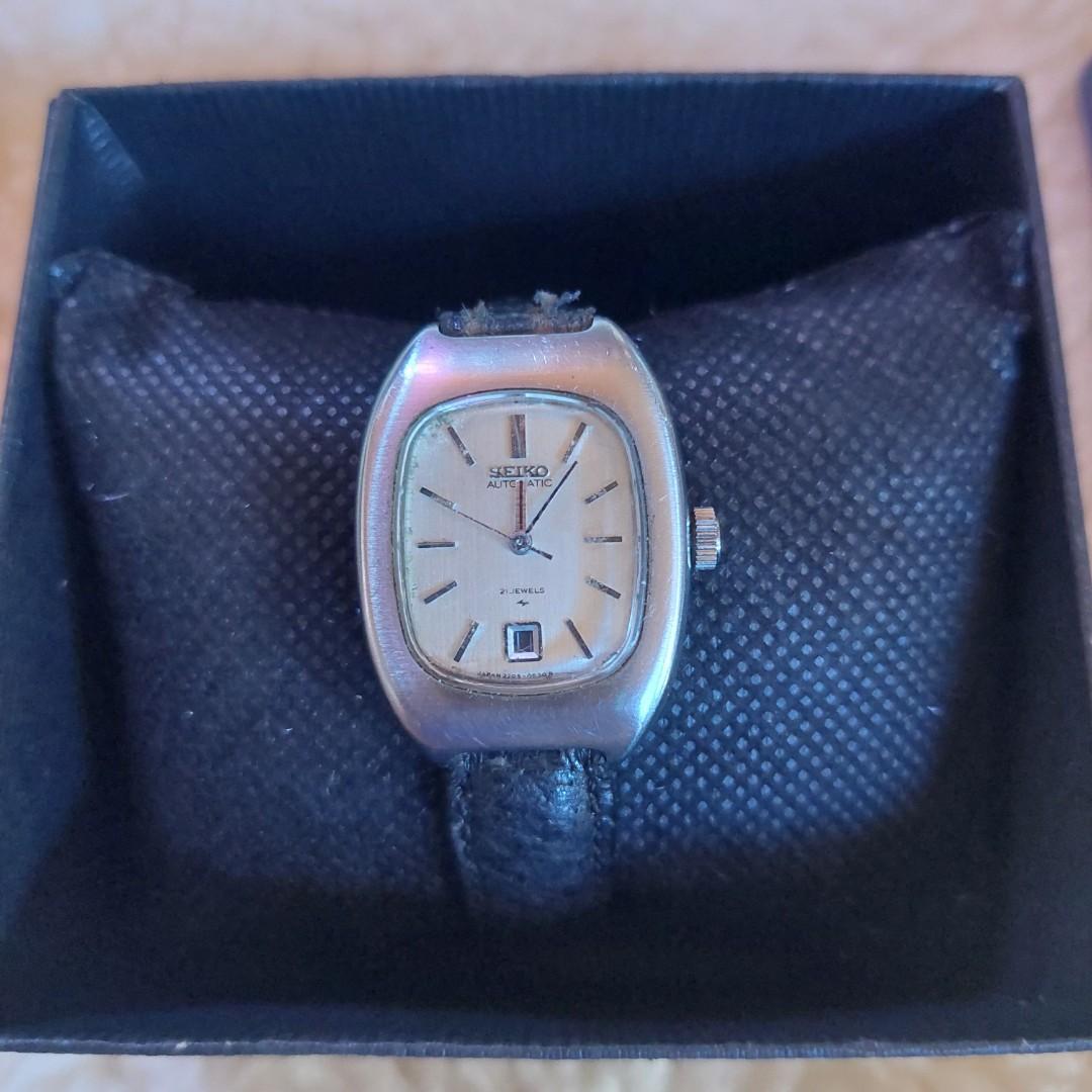 VINTAGE SEIKO AUTOMATIC 2-JEWEL WATCH, Women's Fashion, Watches & Accessories, Watches on Carousell