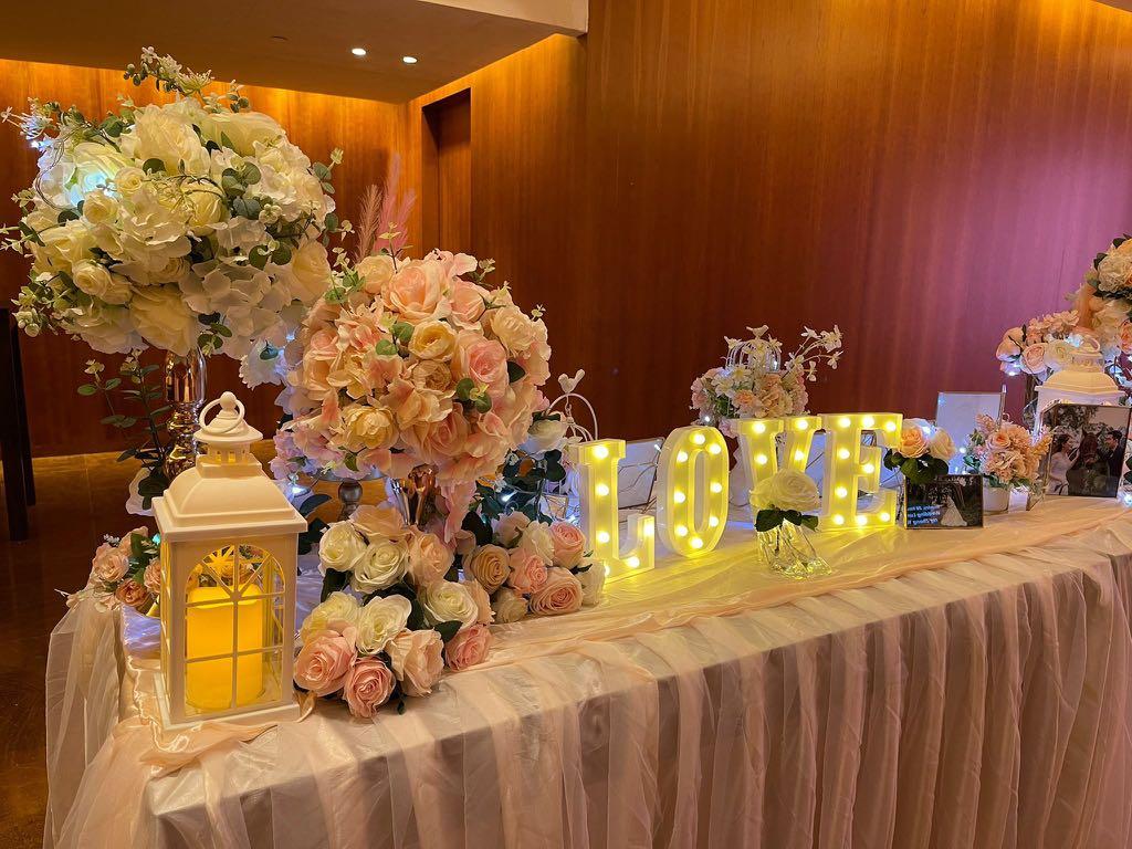 Wedding / Solemnisation Table Deco / Decorations / Decor, Hobbies ...