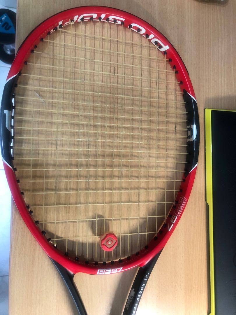 Wilson Pro staff RF 97 autograph, Sports Equipment, Sports & Games ...