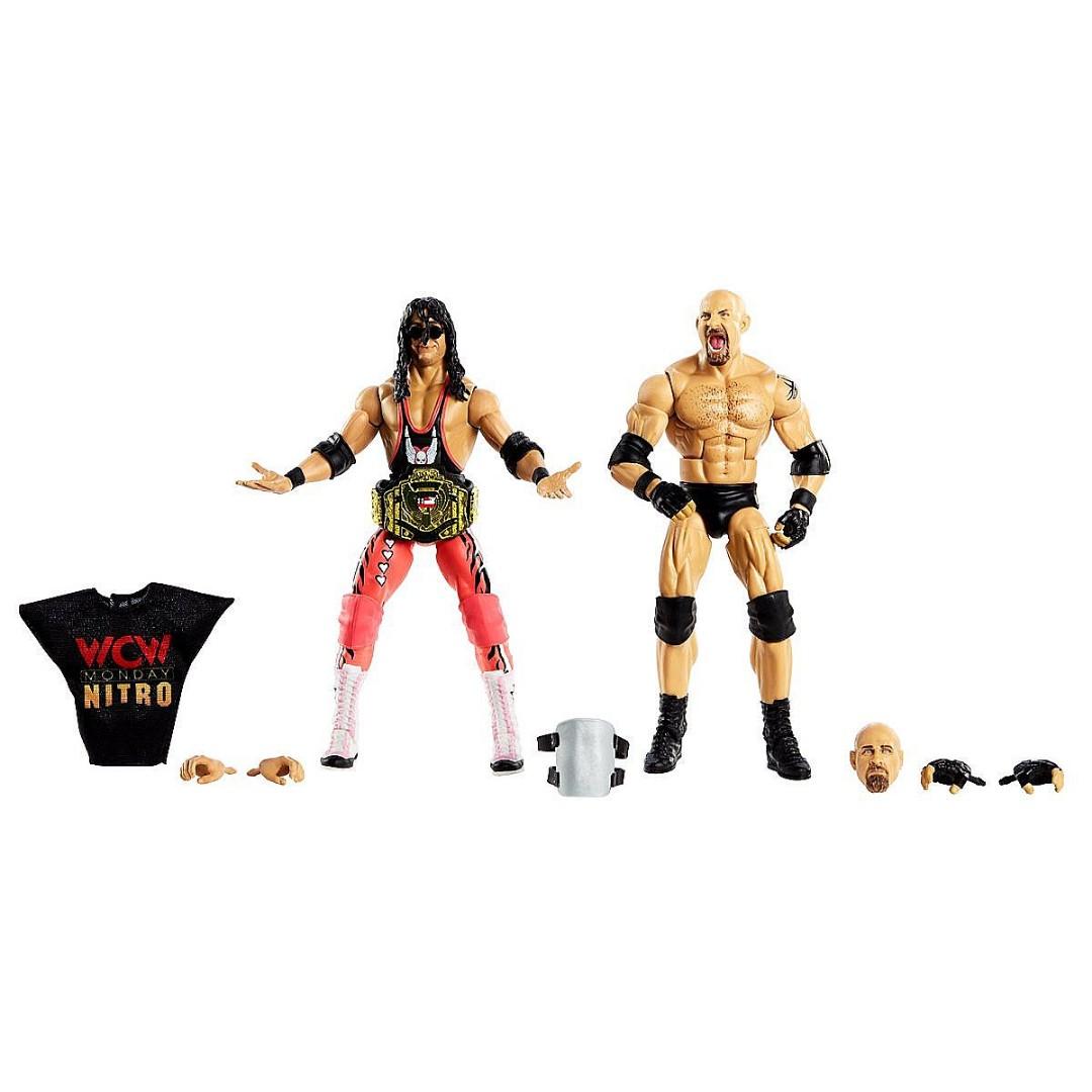 (RESERVED) WWE Mattel Elite 2-Pack Bret 'Hitman' Hart & Goldberg ...