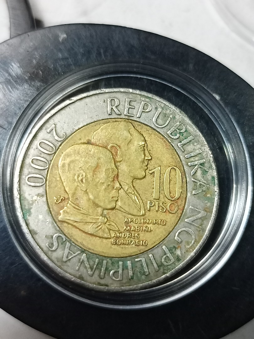 10 piso shtf bsp coin year 2000, Community on Carousell