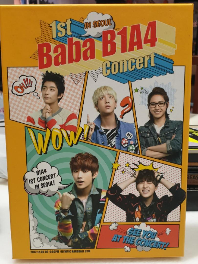 1ST BABA B1A4 CONCEPT DVD, Hobbies & Toys, Music & Media, CDs & DVDs on ...