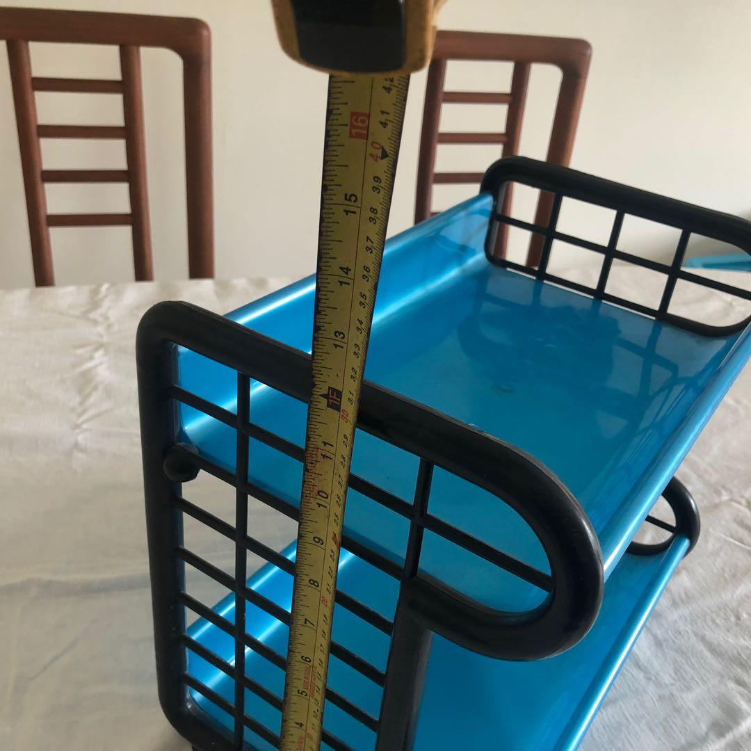 2 tier plastic storage rack / organizer, Furniture & Home Living ...