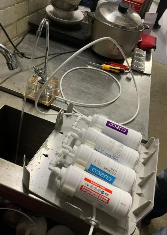 4 Stage Alkaline Korean Filters Under-sink or Countertop Filtered Water ...