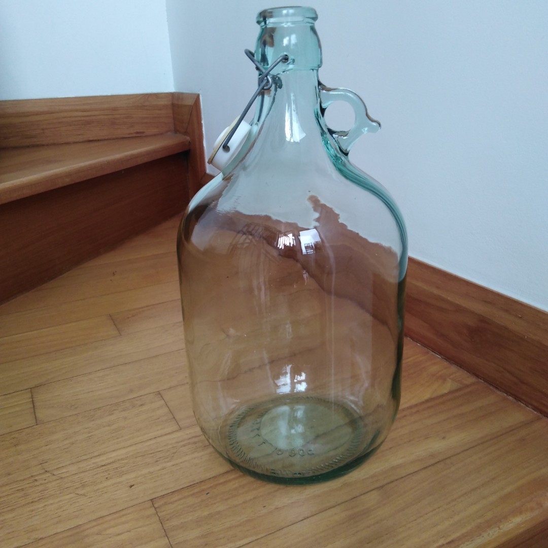 5L Glass bottle, Furniture & Home Living, Kitchenware & Tableware ...