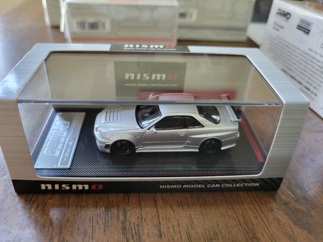 全新 Nismo Nissan Skyline GTR R34 Nismo Model Car Collection, 興趣及遊戲, 玩具 ...
