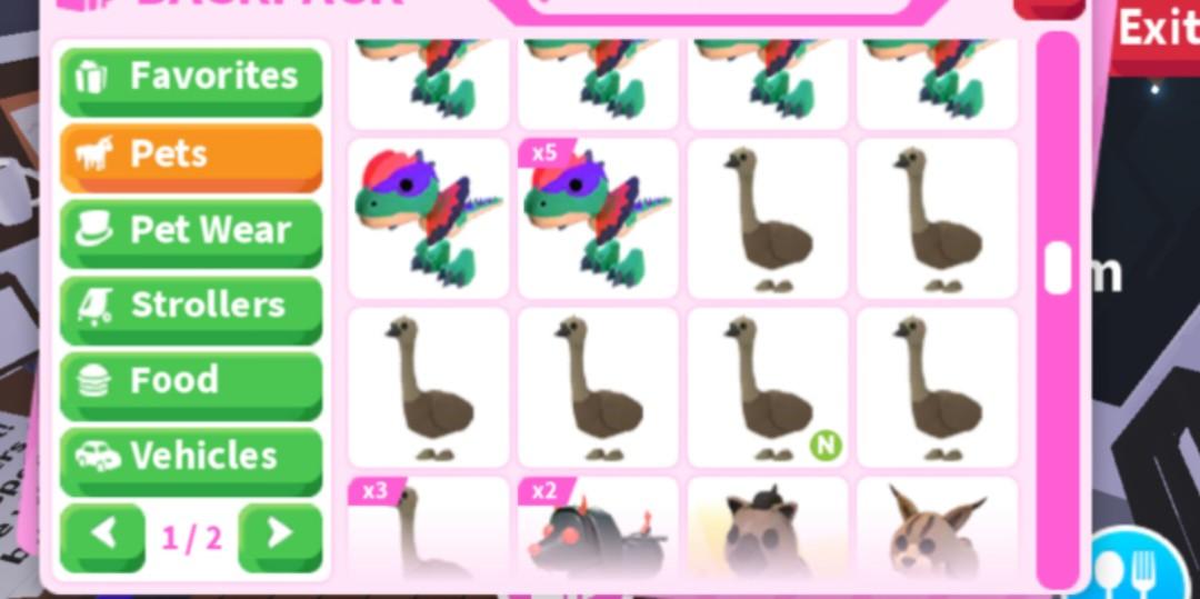 Adopt me rare pets clearance(Australin kelpie, beaver, bunny ...