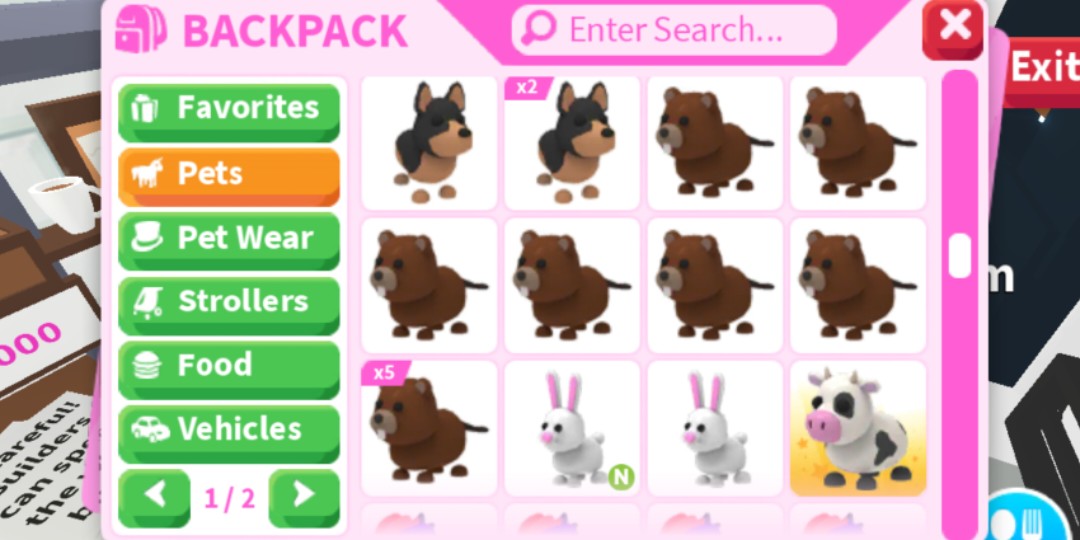 Adopt me rare pets clearance(Australin kelpie, beaver, bunny ...