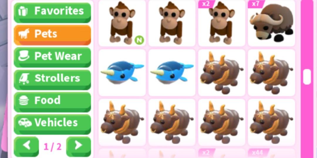 Adopt me rare pets clearance(Australin kelpie, beaver, bunny ...