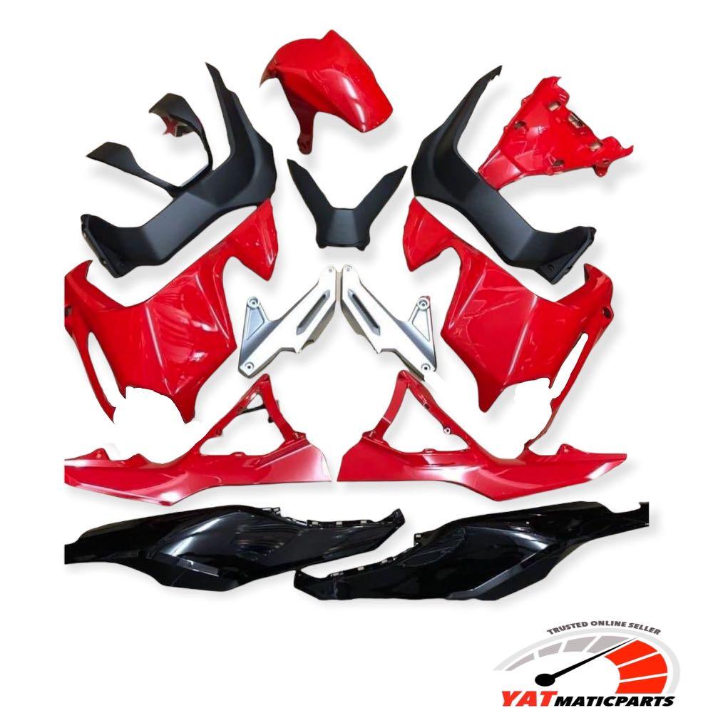Adv 150 red original Coverset preorder only, Motorcycles, Motorcycle ...