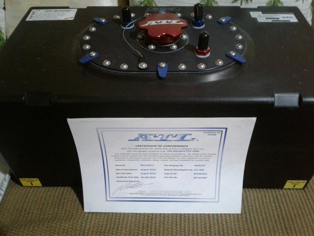 AERO TECH LAB Fuel Cell 40L - FIA Certified, Car Parts & Accessories ...