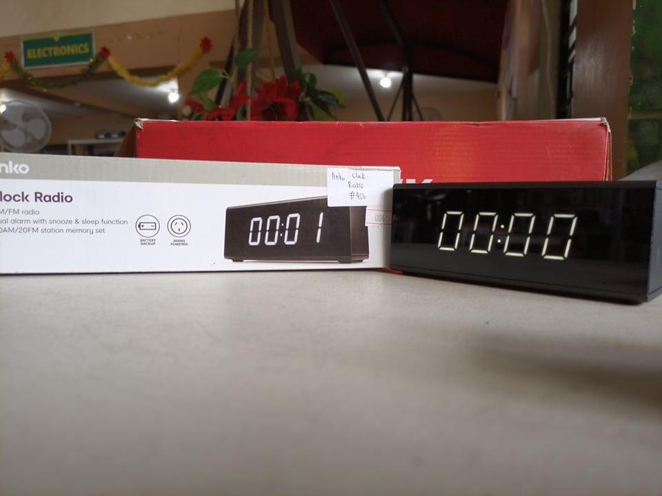 ANKO CLOCK RADIO! - AM/FM radio, Furniture & Home Living, Home Decor ...