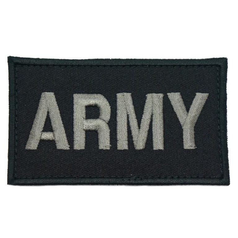 ARMY CALL SIGN PATCH - BLACK FOLIAGE / BLACK WHITE / OLIVE GREEN ...