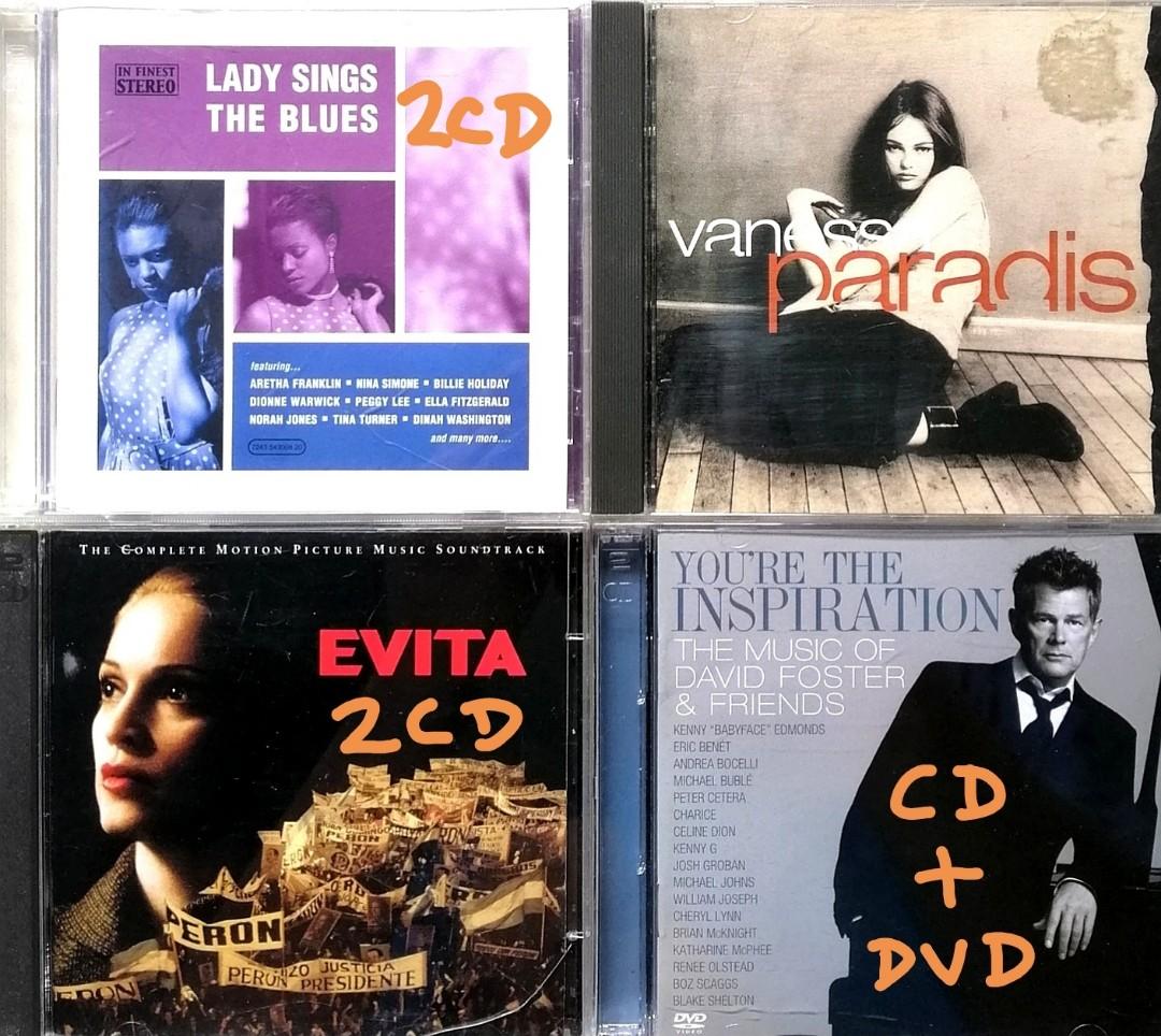 arthcd CDs at 8 each - EVITA OST 2CD (MADONNA), LADY SINGS THE BLUES 2CD, DAVID FOSTER CD+DVD ...