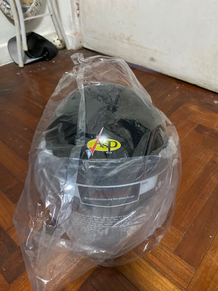 Asp helmet, Motorcycles, Motorcycle Accessories on Carousell