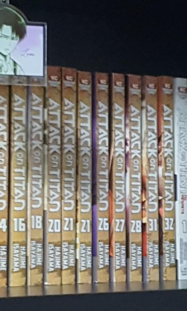 Attack on titan aot English manga comic by isayama hajime volume vol 21 ...