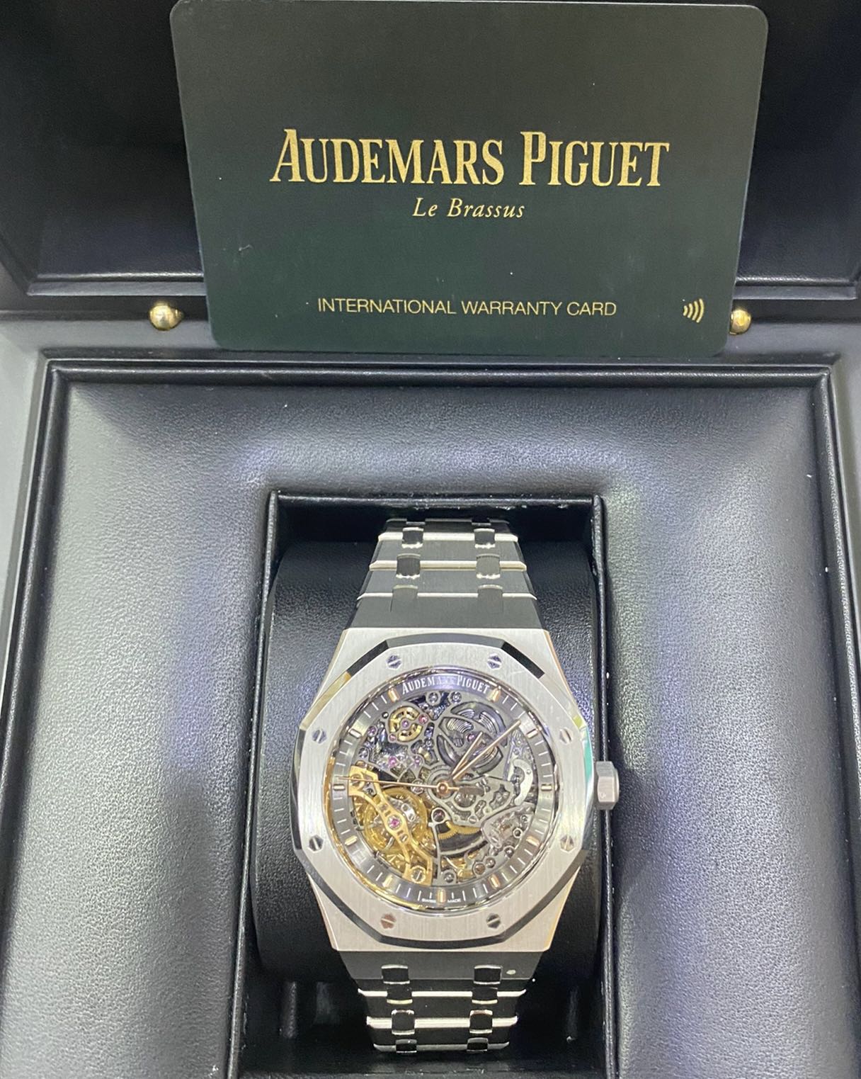 Audemars Piguet AP Royal Oak Double Balance Wheel Openworked 15407ST ...