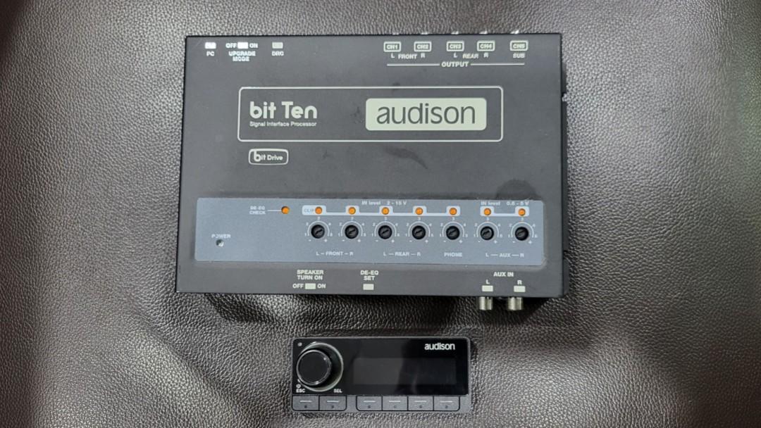 Audison bit ten car dsp with DRC MP controller, Car Accessories ...