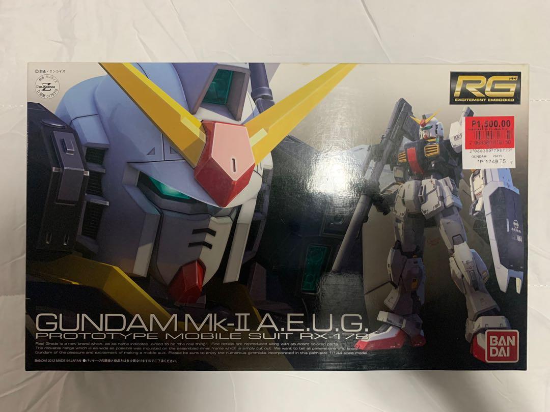 Bandai Gundam MK2 AEUG RG #8, Hobbies & Toys, Toys & Games on Carousell