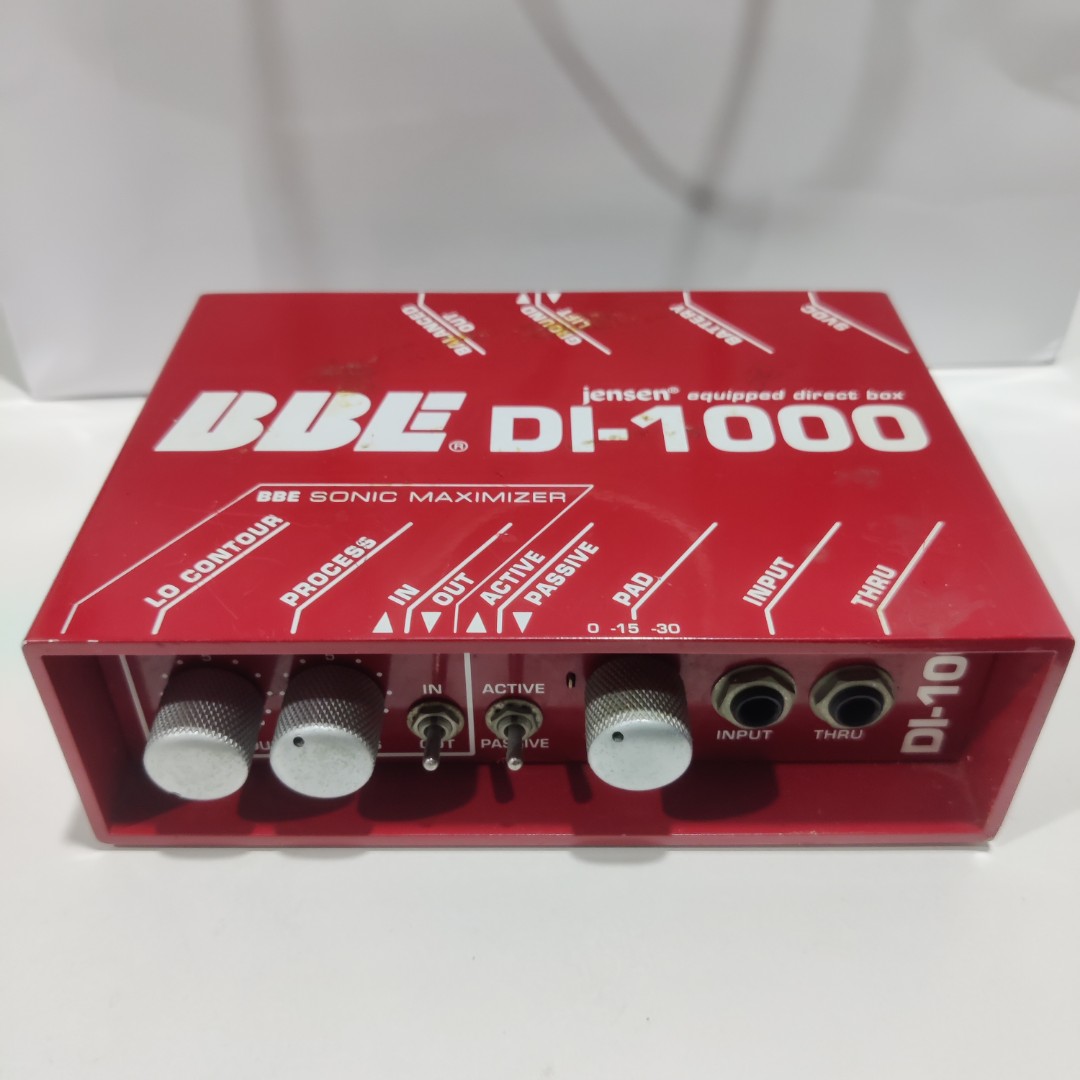BBE DI-1000 Direct box, Audio, Other Audio Equipment on Carousell