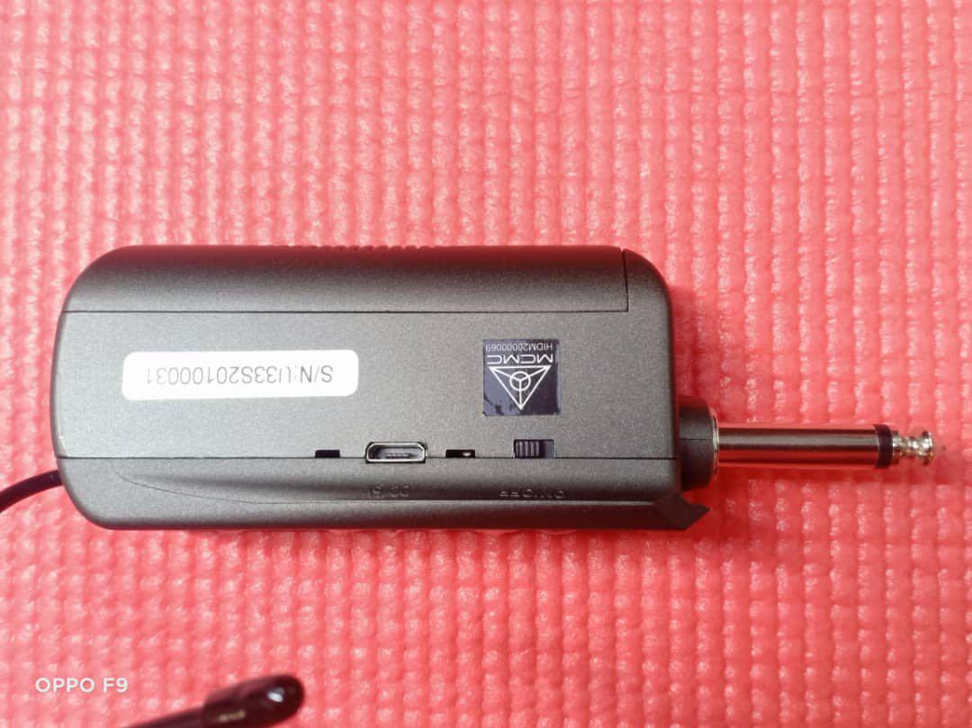 BeeThomax Single Wireless Microphone, Audio, Headphones & Headsets on ...