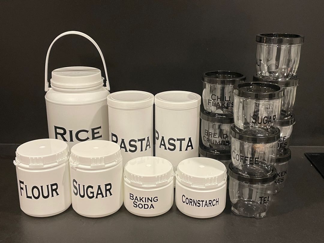 BRAND NEW - Containers for Kitchen (17-piece set), Furniture & Home ...