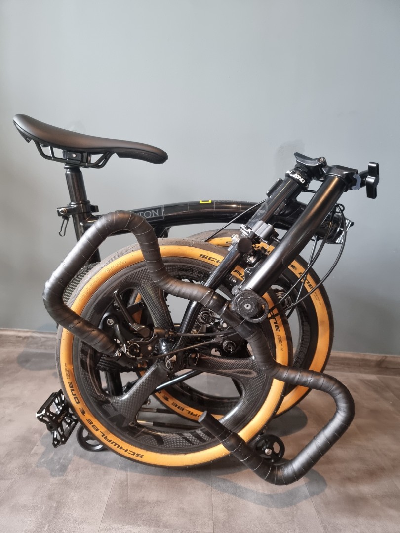 Brompton P3R-X black edition 2021, Sports Equipment, Bicycles & Parts, Bicycles on Carousell