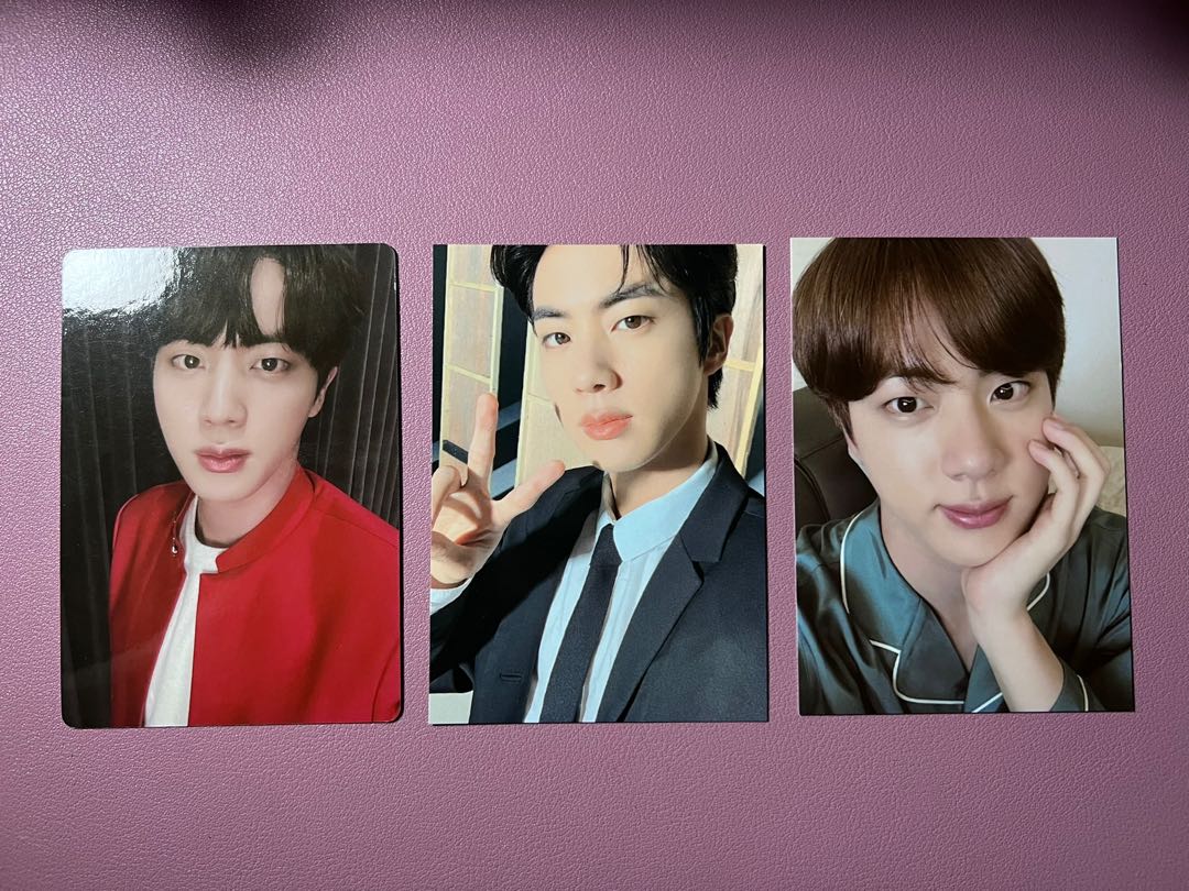 BTS JIN PHOTOCARDS SET, Hobbies & Toys, Memorabilia & Collectibles, K ...