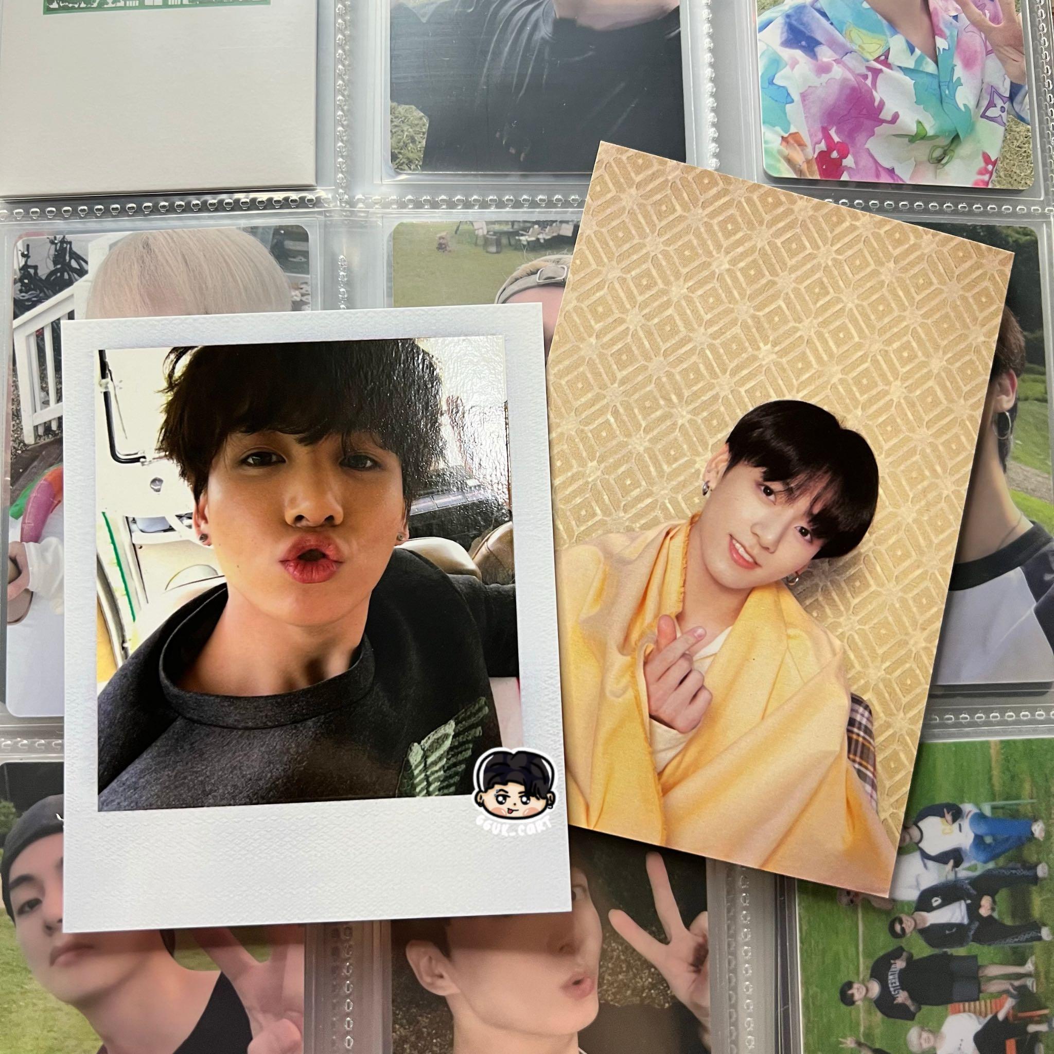 BTS Jungkook young forever polaroid pc (pola photocard) + jk persona ...