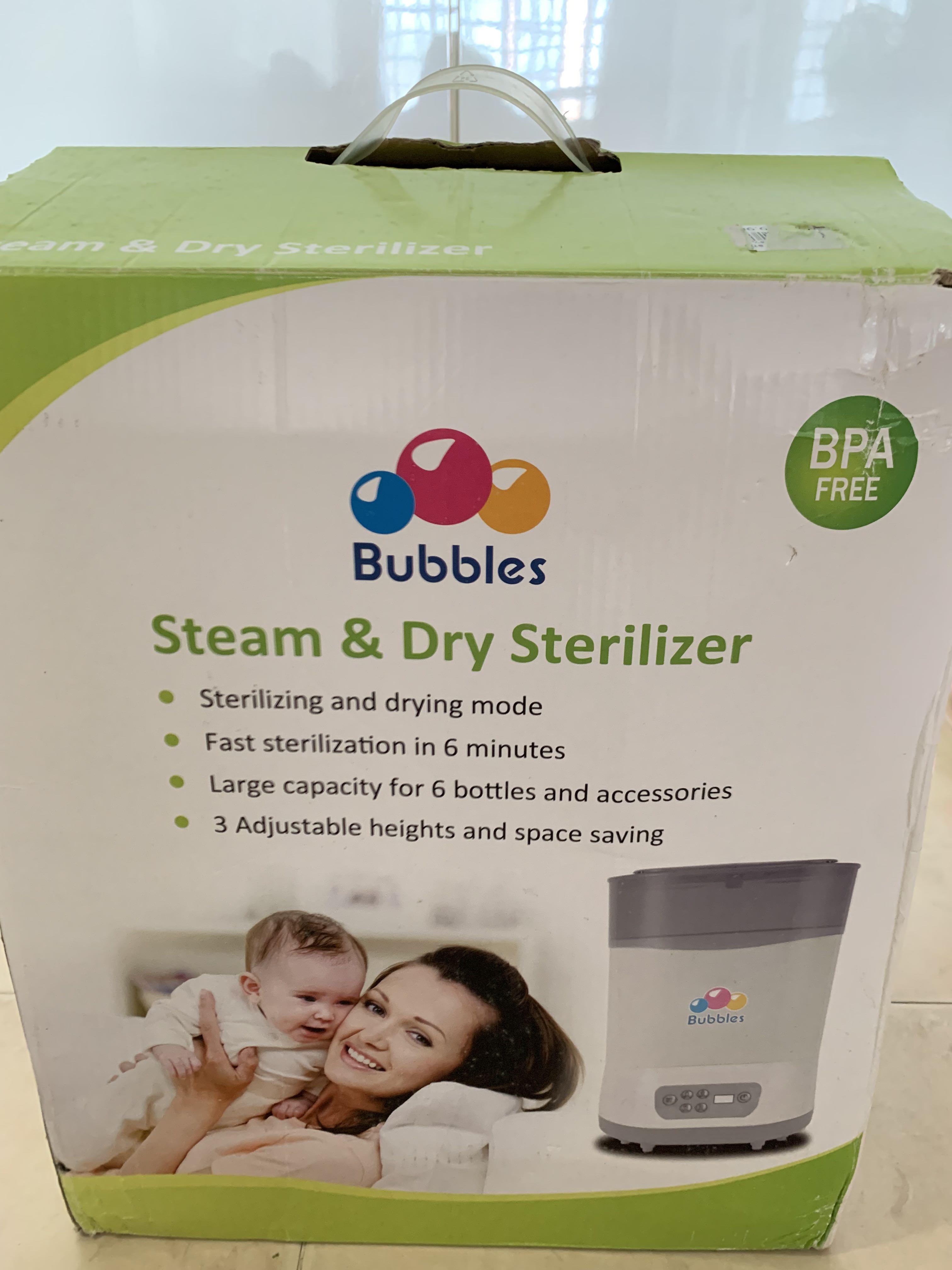 Bubbles Steam & Dry Sterilizer , Babies & Kids, Nursing & Feeding ...
