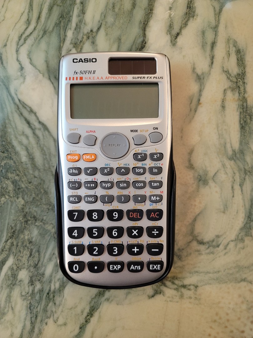 Casio calculator 多功能科學函數計算機 （99%new）, 音響器材, 其他音響配件及設備 - Carousell
