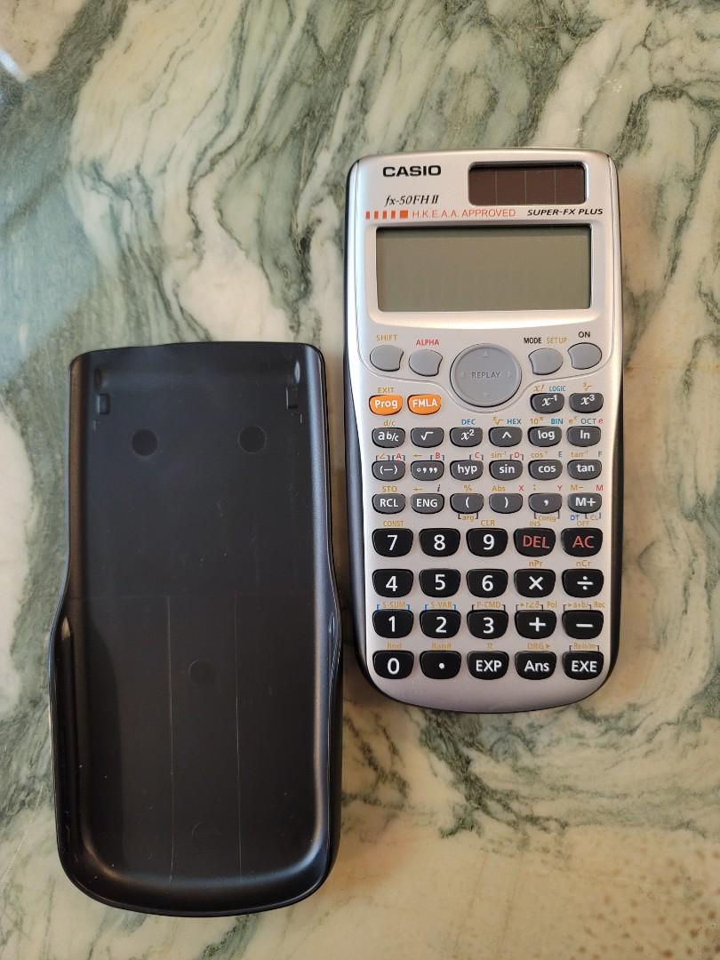 Casio calculator 多功能科學函數計算機 （99%new）, 音響器材, 其他音響配件及設備 - Carousell