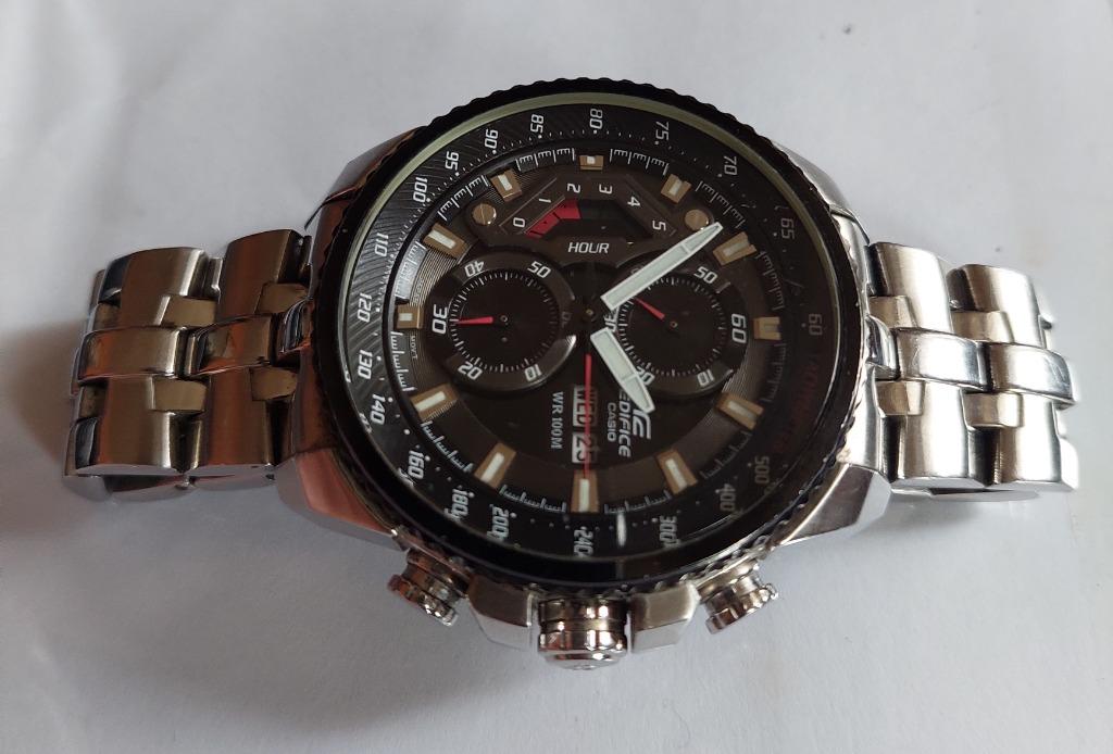 Casio Edifice EF-558, Men's Fashion, Watches & Accessories, Watches on ...